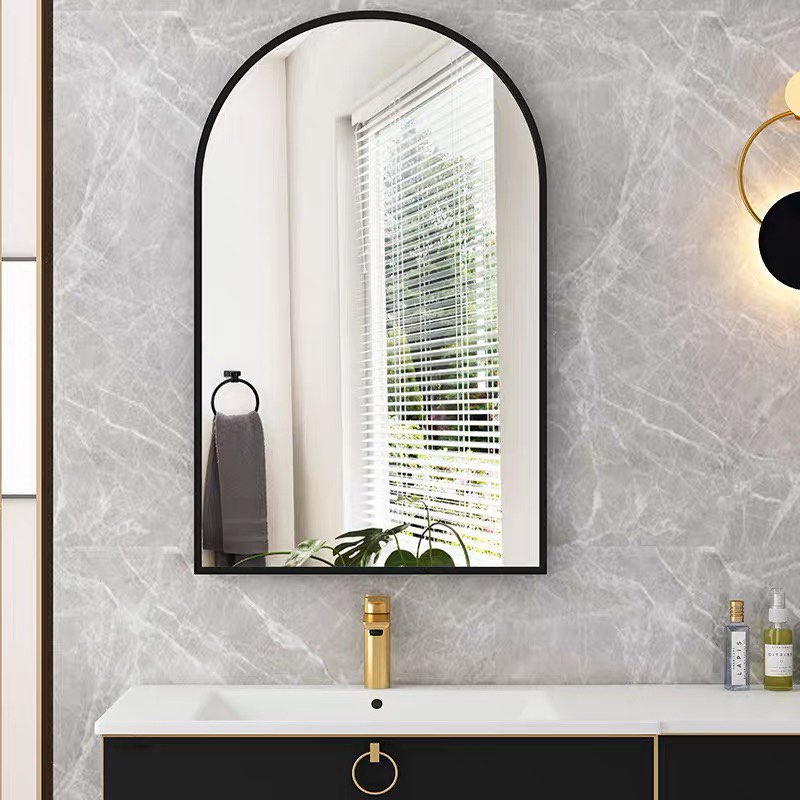 LUXE Aluminium Mirror Wall Arch Mirror Vanity Mirror Bathroom Mirror ...