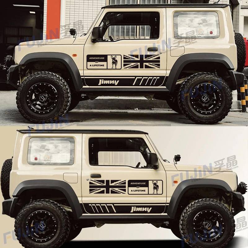 Suzuki's new Jimny Defender body stickers 4x4 car decal stickers ...