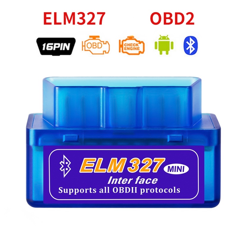 Mini Car Diagnostic Scanner ELM327 Bluetooth Wireless V2.1 OBD2 Wireless Car Diagnostic Scanner ...