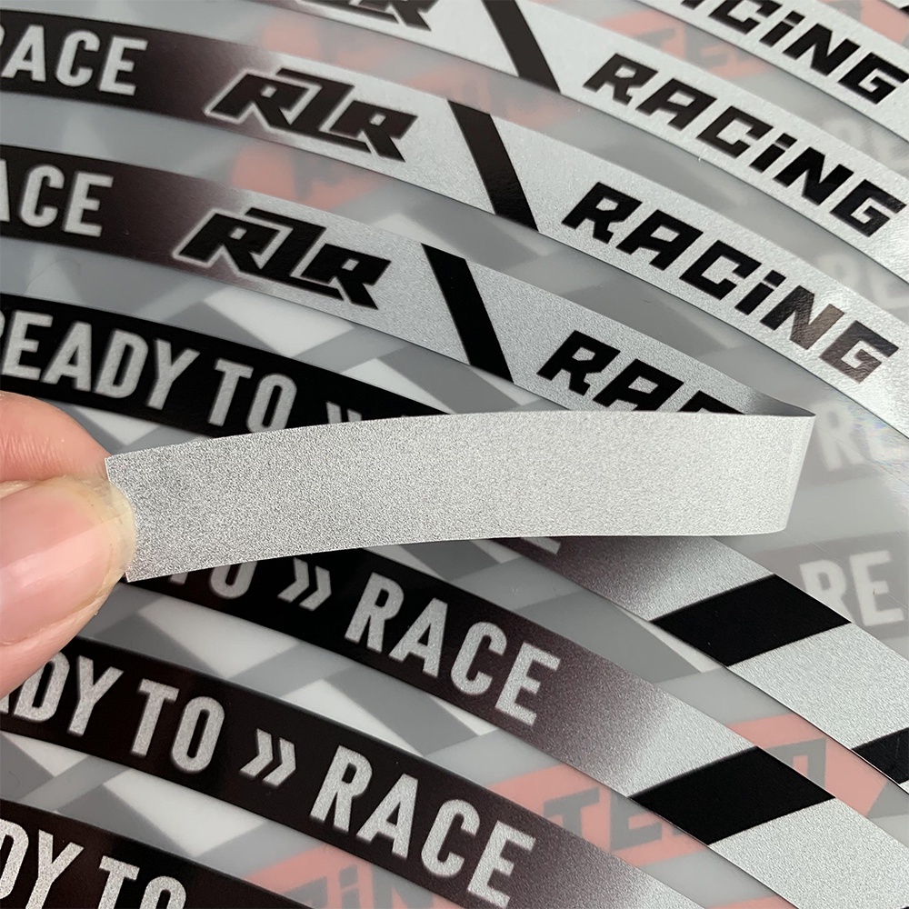 KTM Duke Motorcycle Wheel Sticker 17 Inch Rim Stripe Tape READY TO RACE ...