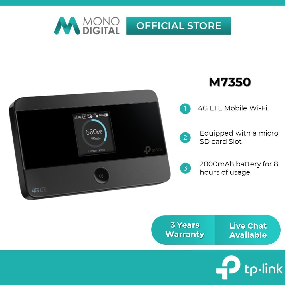 TP-Link M7350/ M7200 / M7000 4G LTE Mobile WiFi Portable Wireless ...