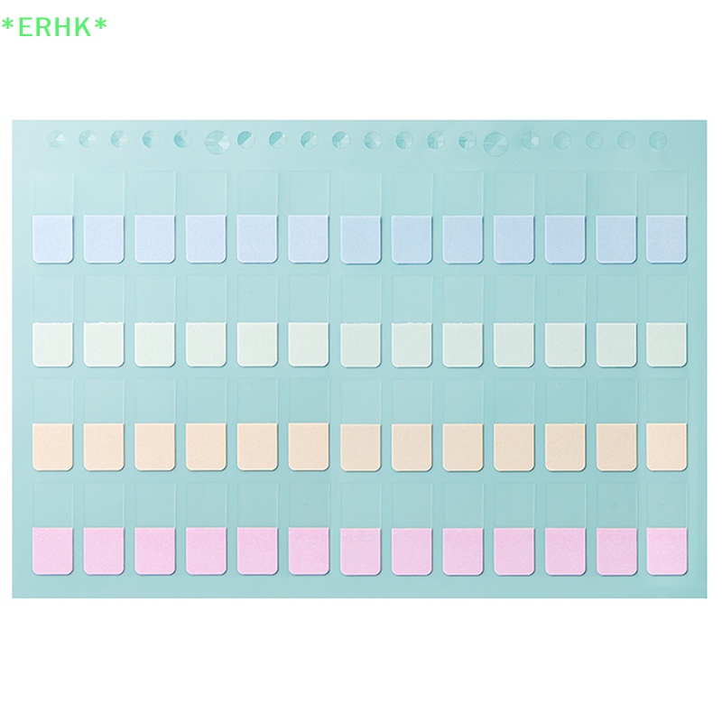 ERHK> 4 Sheets Sticky Index Tabs Writable File Tabs Flags Notebook ...