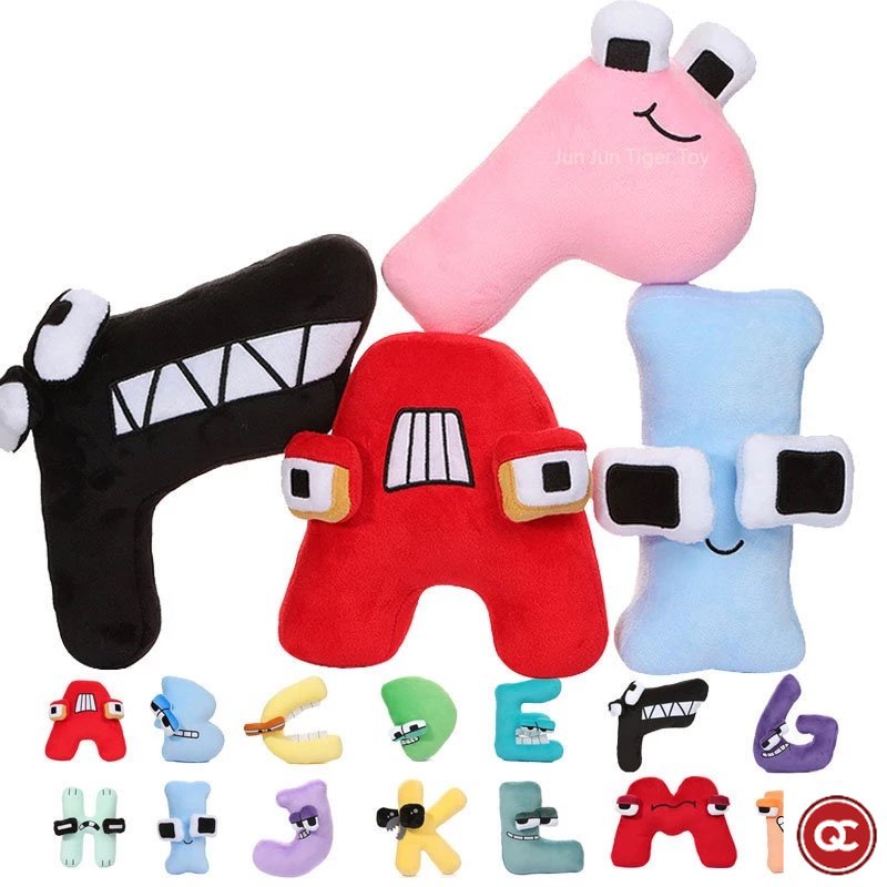 QC 20cm Alphabet Lore But Are Plush Toy Stuffed Animal Plushie Doll Toys Gifts for Kids Children ...