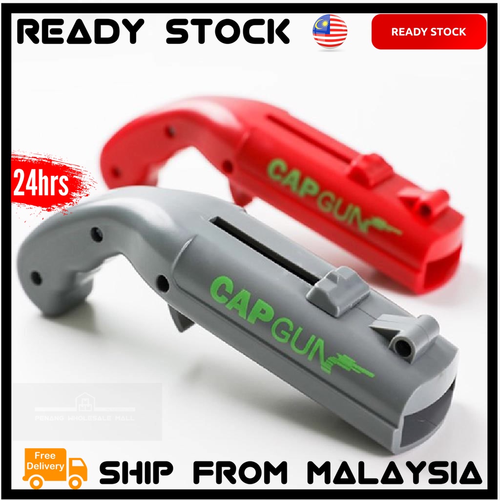 Cap Gun Bar Tool Pub Bar Creative Flying Launcher Bottle Beer Opener ...