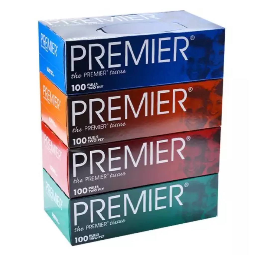 Premier Facial Tissue Box 2Ply 200pcs (4 Box) | Shopee Malaysia