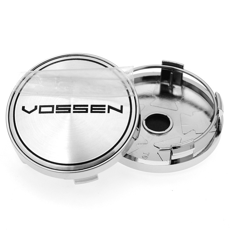 CarDIY 4pcs Universal 60mm vossen Center Cap Vossen Logo Emblem Sticker ...