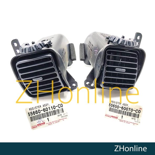 ORIGINAL TOYOTA PRADO RZJ95, KZJ95, LJ95 - AIR-COND LEFT RIGHT GRILLE ...