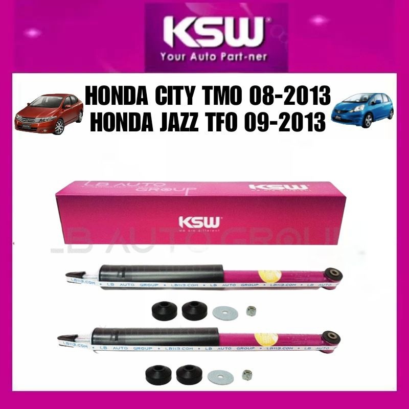 Honda City TMO GM2 08~2013 , Jazz GE TFO 09-2014 , Insight KSW Absorber Rear Heavy Duty ...