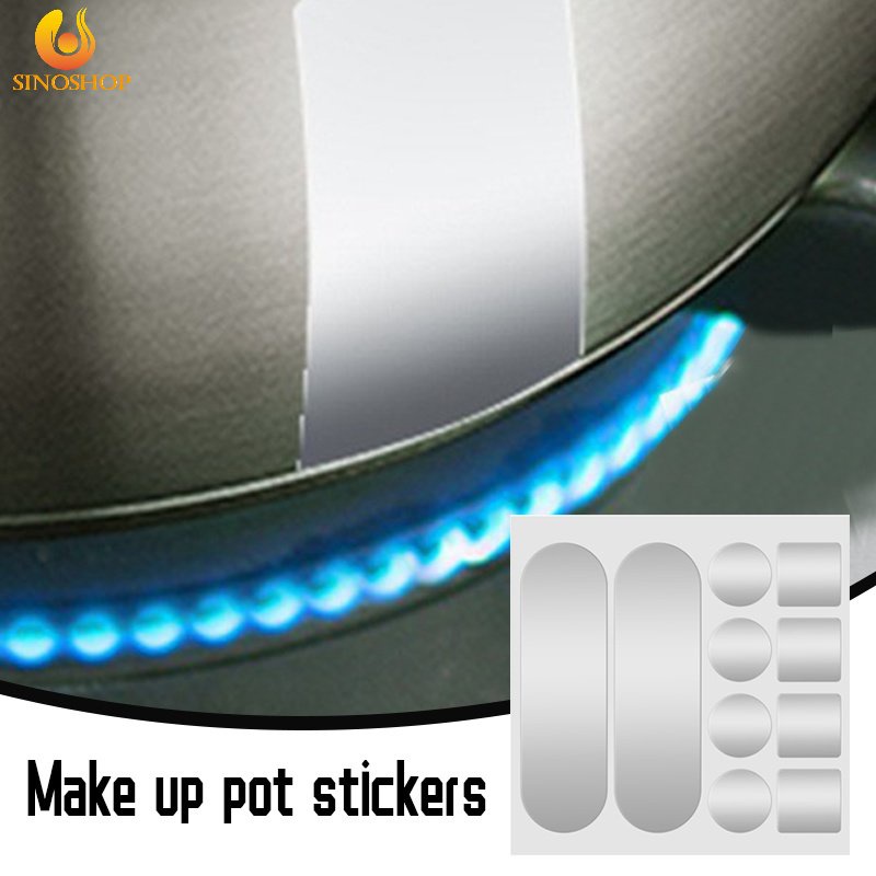 [Better For You] 10Pcs Pot/ Bucket Crack Repair Sticker Stainless Steel ...