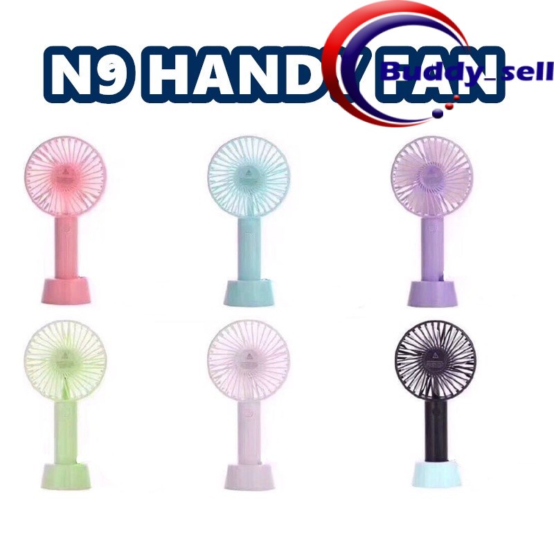 N9 Handheld Small Fan Dormitory Desk Surface USB Rechargeable Portable ...