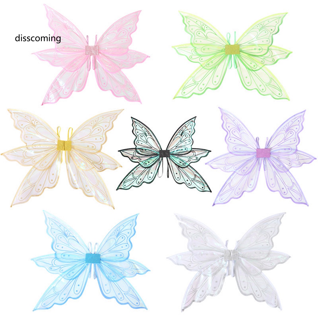 SL| Foldable Lightweight Princess Fairy Butterfly Wings Perfect for ...