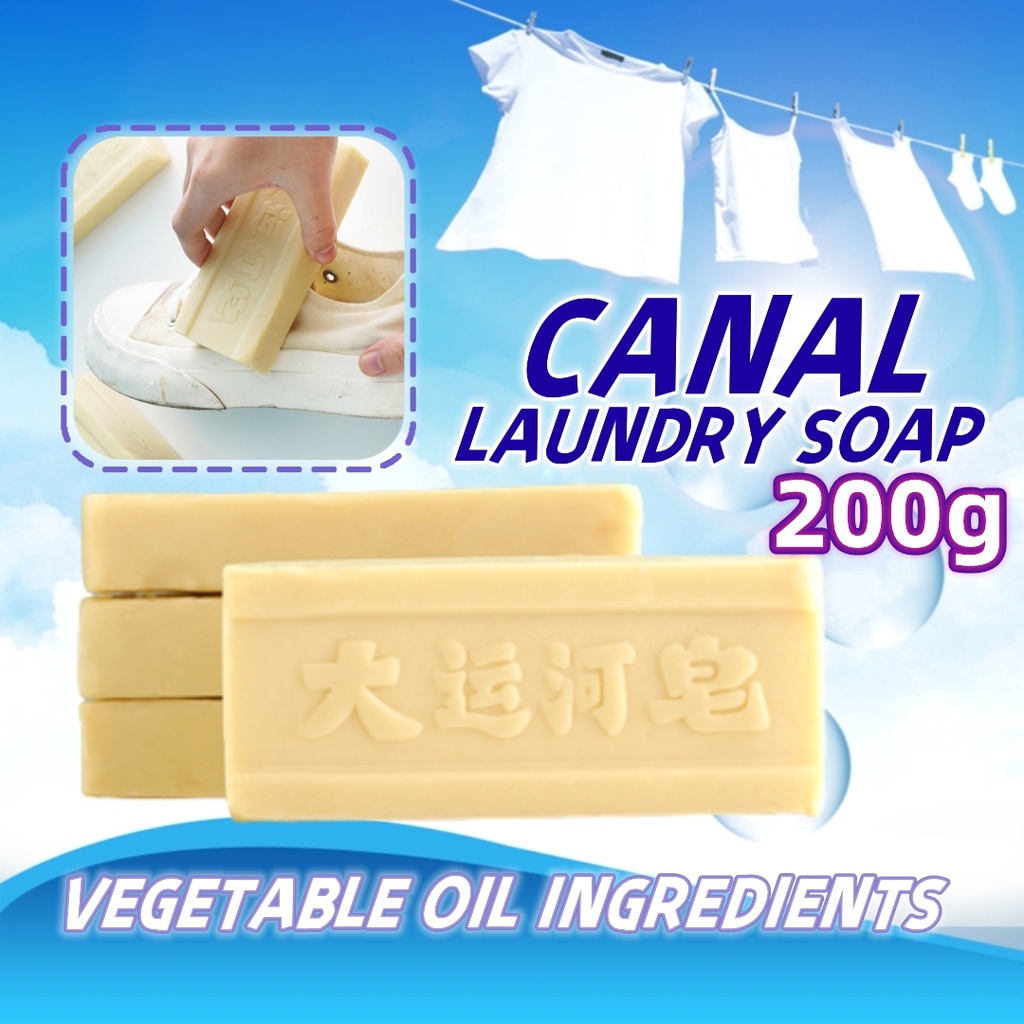 (1 PCS) 200g Grand Canal Soap Shoes Wash Cloth Cleaning Soap Laundry ...