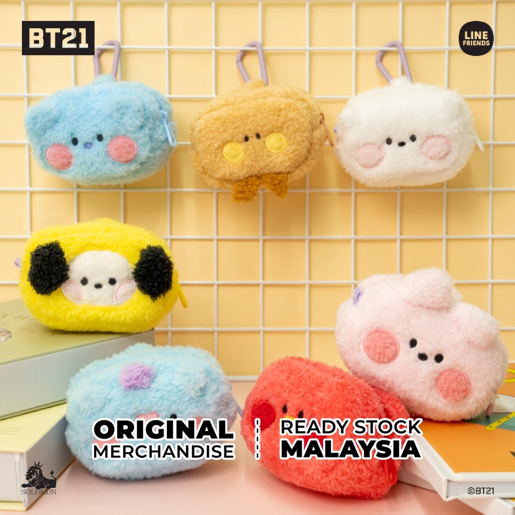 [OFFICIAL] BT21 Minini Coin Case BTS BT21 TinyTAN BangTan Kpop Merch | Shopee Malaysia