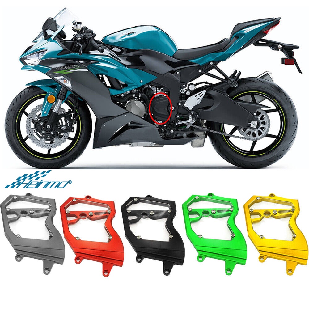 For Kawasaki ZX6R 2009-2023 Front Sprocket Chain Guard Aluminum Chain ...