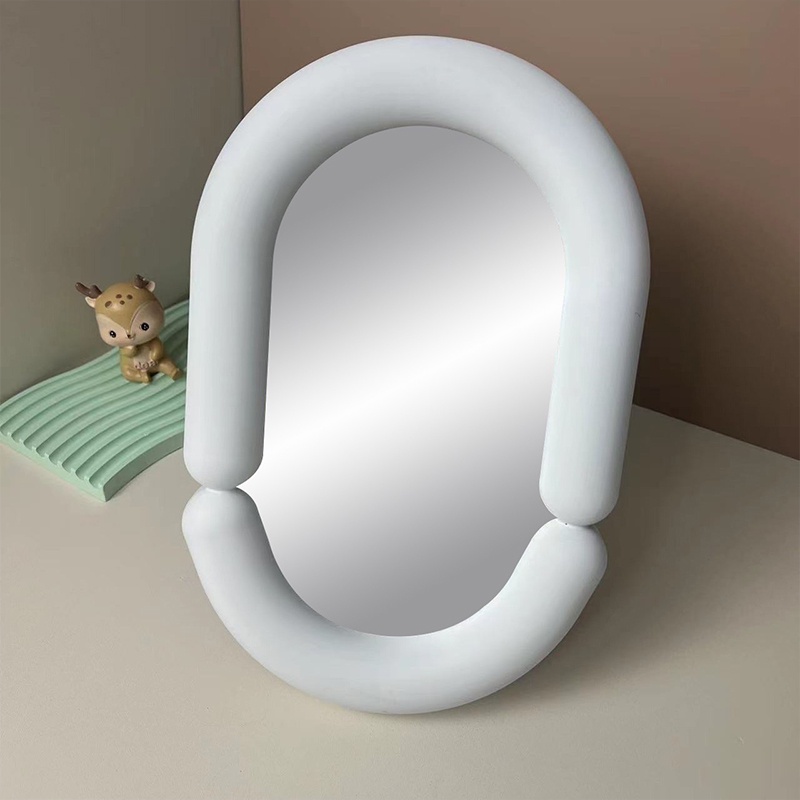INS Simple Mirrors Bedroom Bathroom Irregular Mirrors Cermin Panjang ...