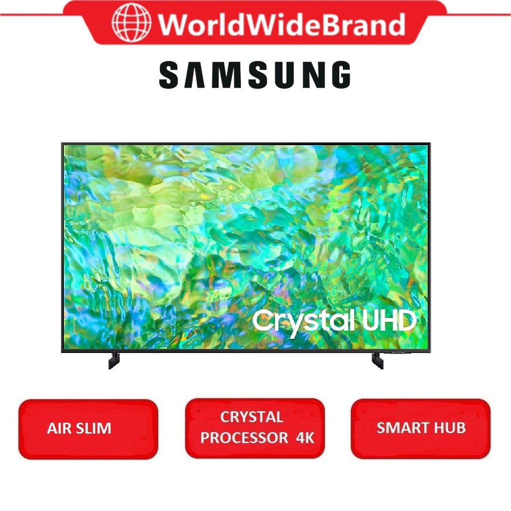 Samsung 85" Crystal UHD 4K DU8000 UA85DU8000KXXM Smart LED TV | Shopee Malaysia