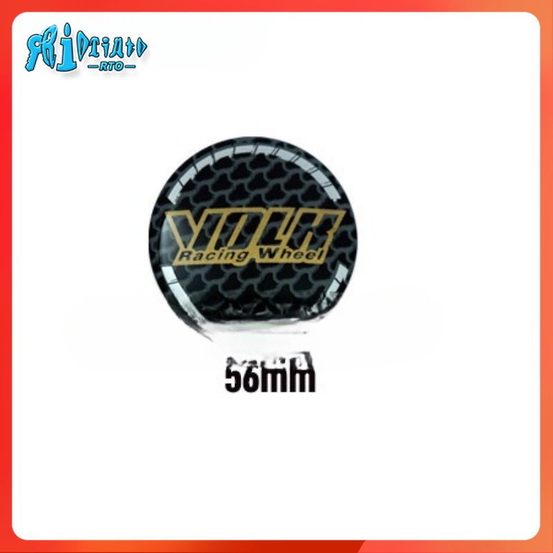 RTO 4PCS/lot 45mm 50mm 56mm 65mm Car Wheel Center Cap Emblem Sticker ...