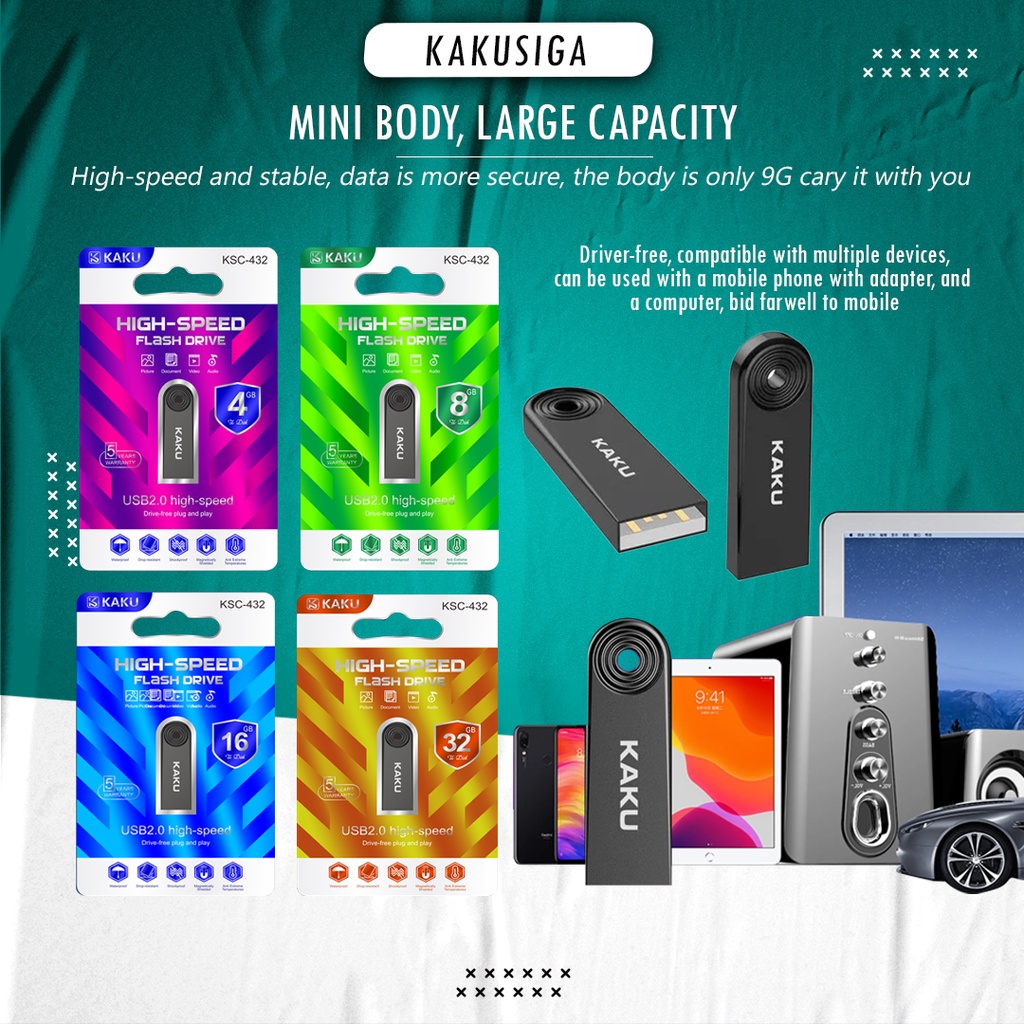 KAKUSIGA Pendrive 128GB 4GB 8GB 16GB 32GB DataTraveler USB 2.0 boost ...