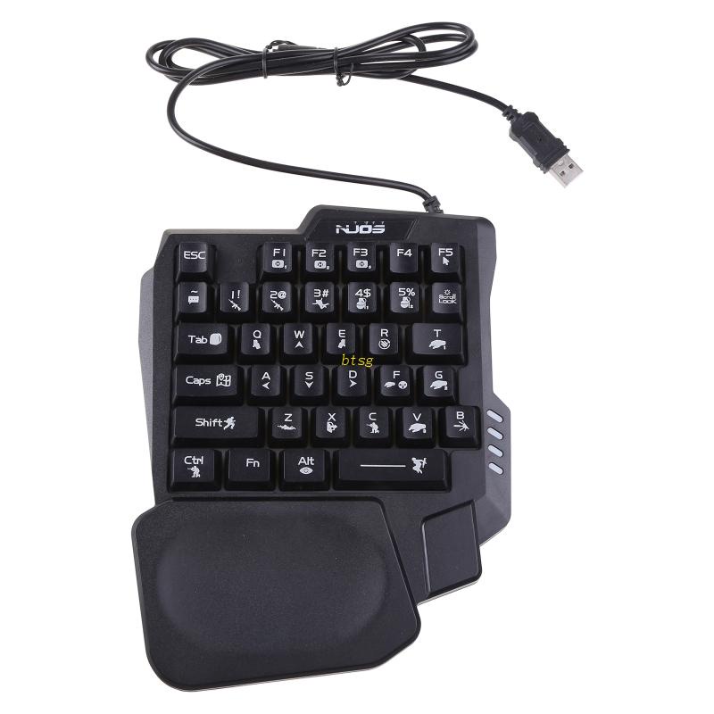 BT Gaming Keyboard Full for Key 35 USB Wired PC Gaming Keyboard One ...