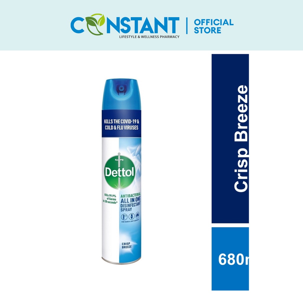 DETTOL SPRAY CRISP BREEZ 680ML | Shopee Malaysia