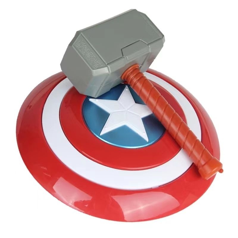 [Ready Stock] Marvel Costumer Captain America Shield Thor's Hammer Mask ...