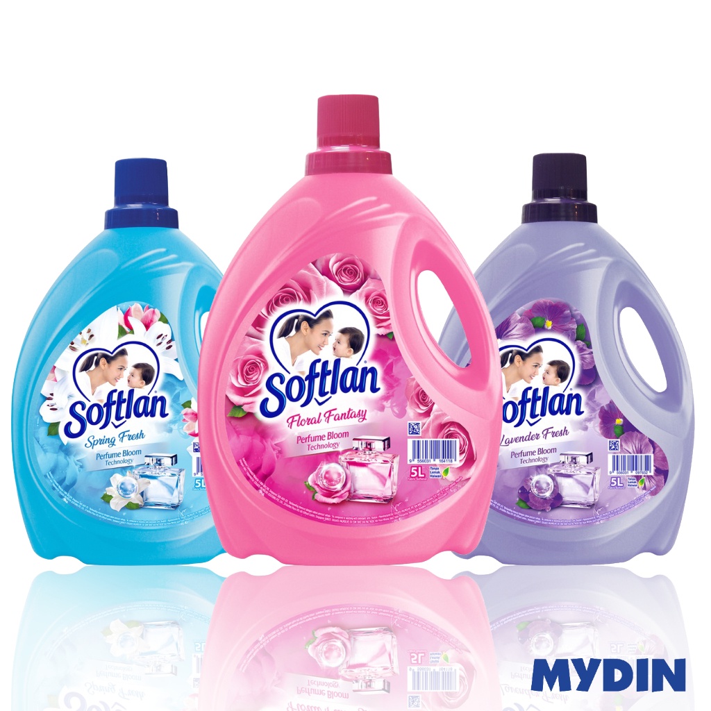 Softlan Fabric Conditioner Anti Wrinkles (5L) - 3 Variants | Shopee ...