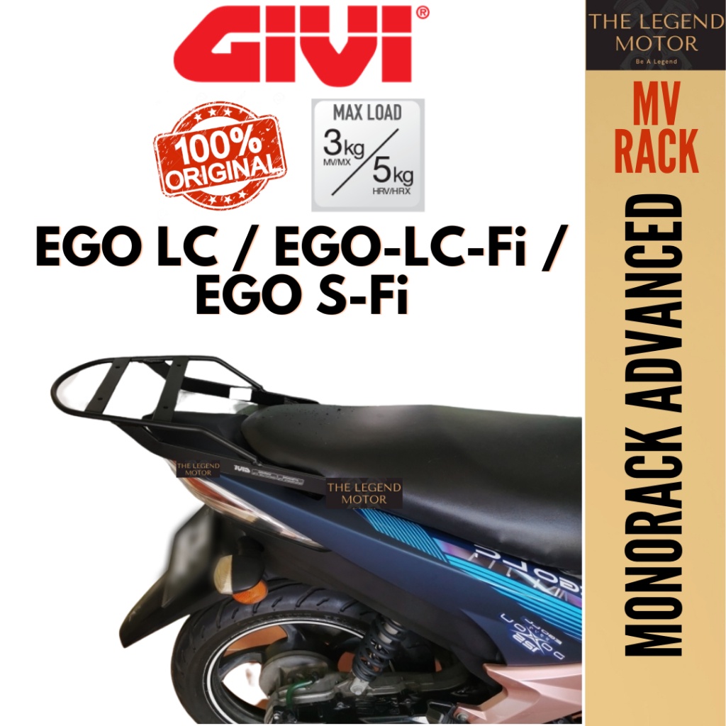 YAMAHA EGOLC EGOLCFi EGOSFi EGO LC Fi EGOS EGO S GIVI MV MONORACK ...