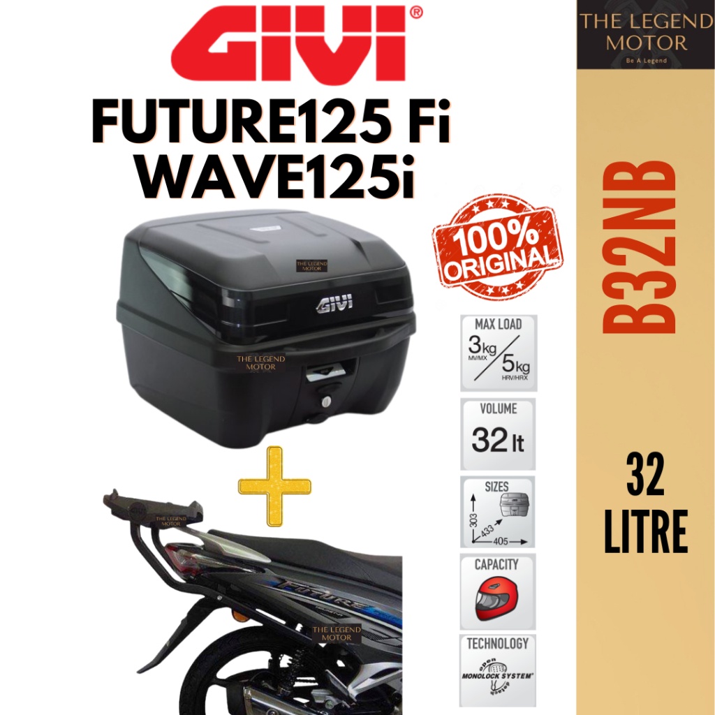 WAVE 125 i FUTURE125Fi WAVE125 FUTURE Fi WAVE125i GIVI HRV HEAVY DUTY ...