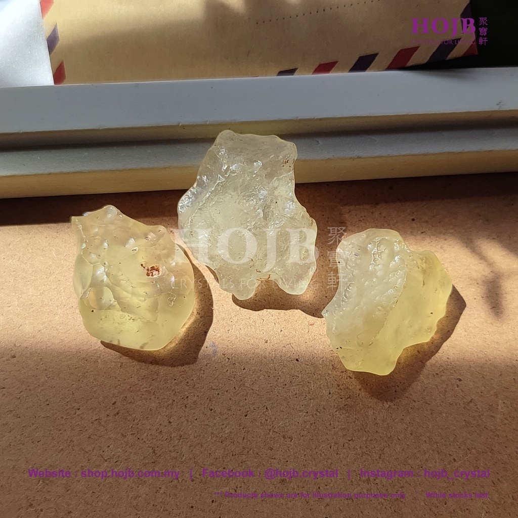 HOJB Authentic Libyan Desert Tektite Rough Stone Collection Ornament 10 ...
