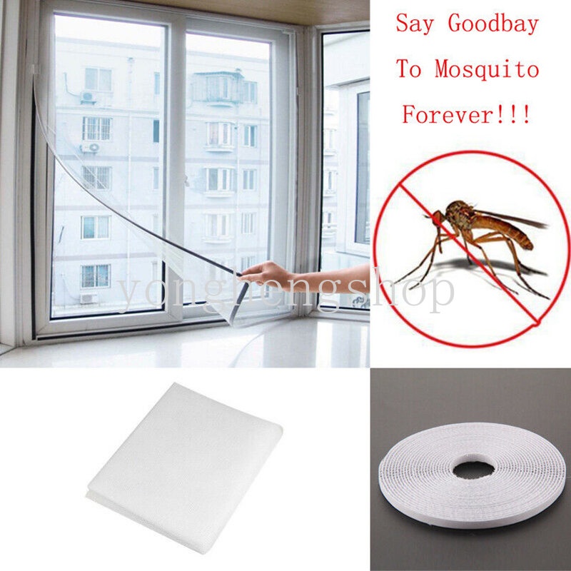 Anti Mosquito Window Net Self Adhesive Anti Fly Bug Insect-proof Mesh ...
