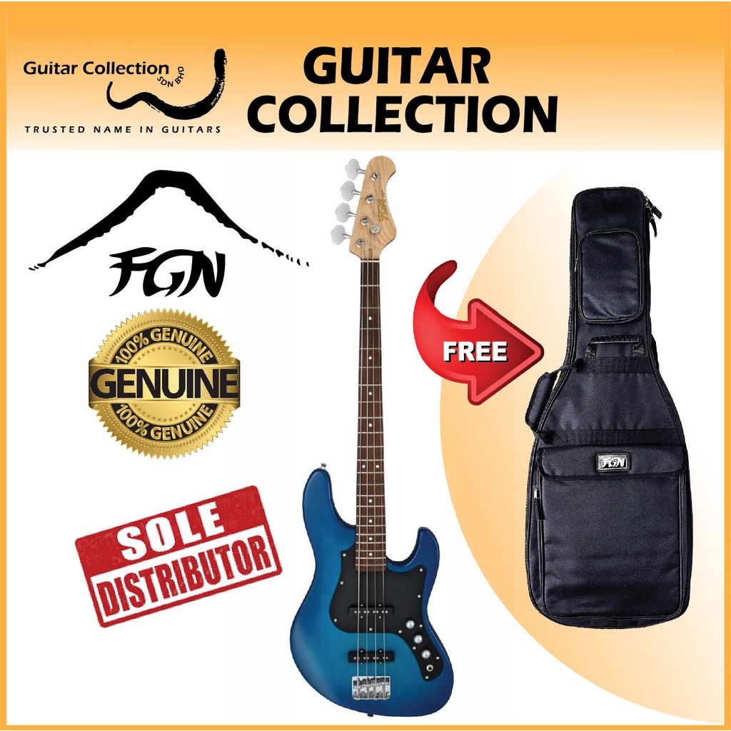 FGN Fujigen BMJ-R/TBS | Boundary Mighty Jazz | Bass Guitar ...