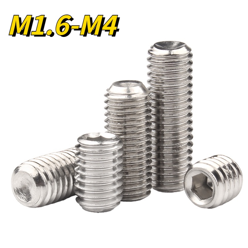 [XNY] 304 Stainless Steel Concave End Fixing M1.6/M2/M2.5/M3/M4 Hexagon ...