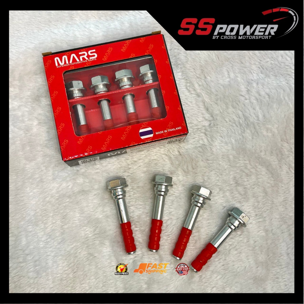 ORIGINAL MARS TOYOTA VIOS NCP93 / ALZA 2012 ABOVE FRONT DISC BRAKE PIN ...