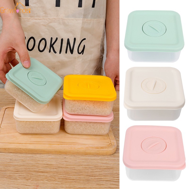 1Pc Kitchen Storage Box Organizer Refrigerator Microwaveable Sub-Packed ...