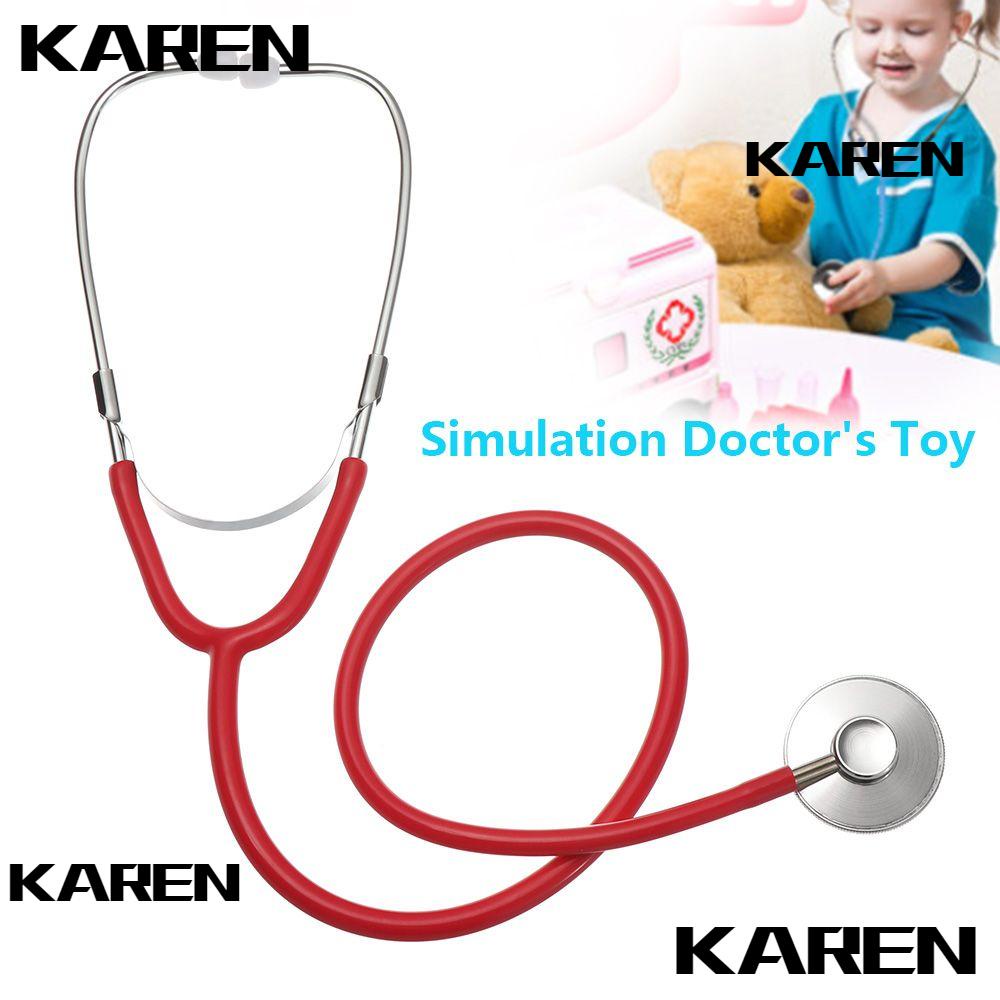 KAREN1 Plastic Stethoscope Gifts Family Parent-Child Games Kids Role ...