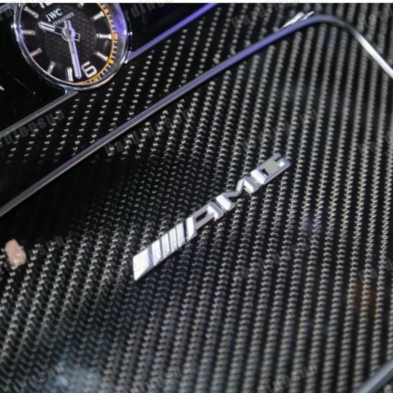Mercedes AMG Logo Interior Stickers center console AMG logo small ...