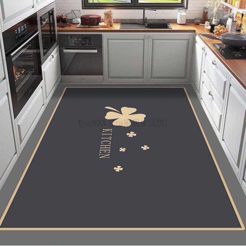 Kitchen Floor Mats Extra Thick Soft Cushions Water-Absorbent Anti ...