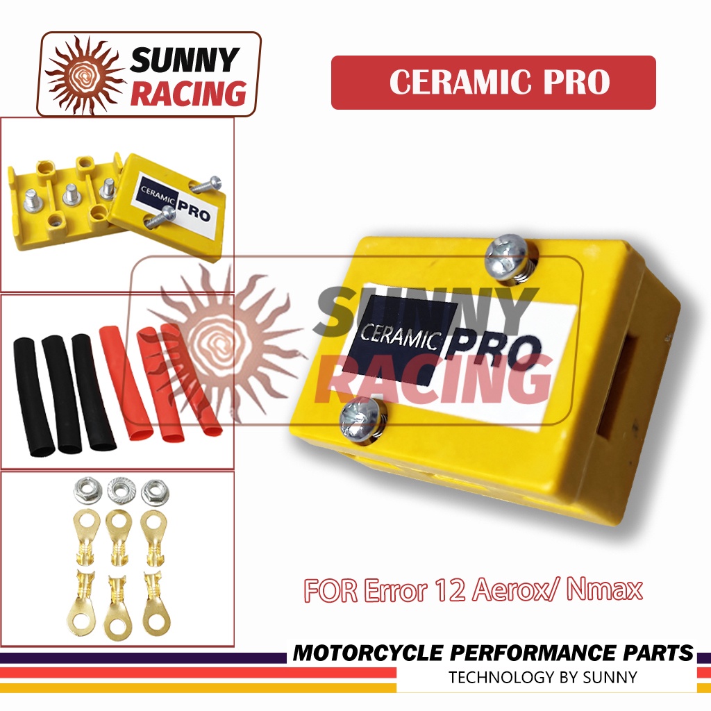 Ceramic Pro 100% Ceramic Terminal Lugs for Error 12 Aerox/ Nmax ...