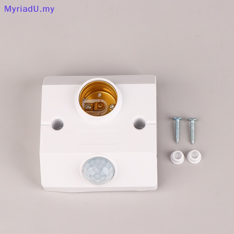 MyriadU For Smart 220V E27 LED Lamp Base Holder Human Body Induction ...