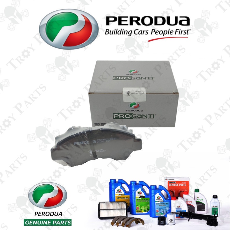 100% Original Perodua Front Disc Brake Pad 04465-20R01 for Perodua Myvi ...