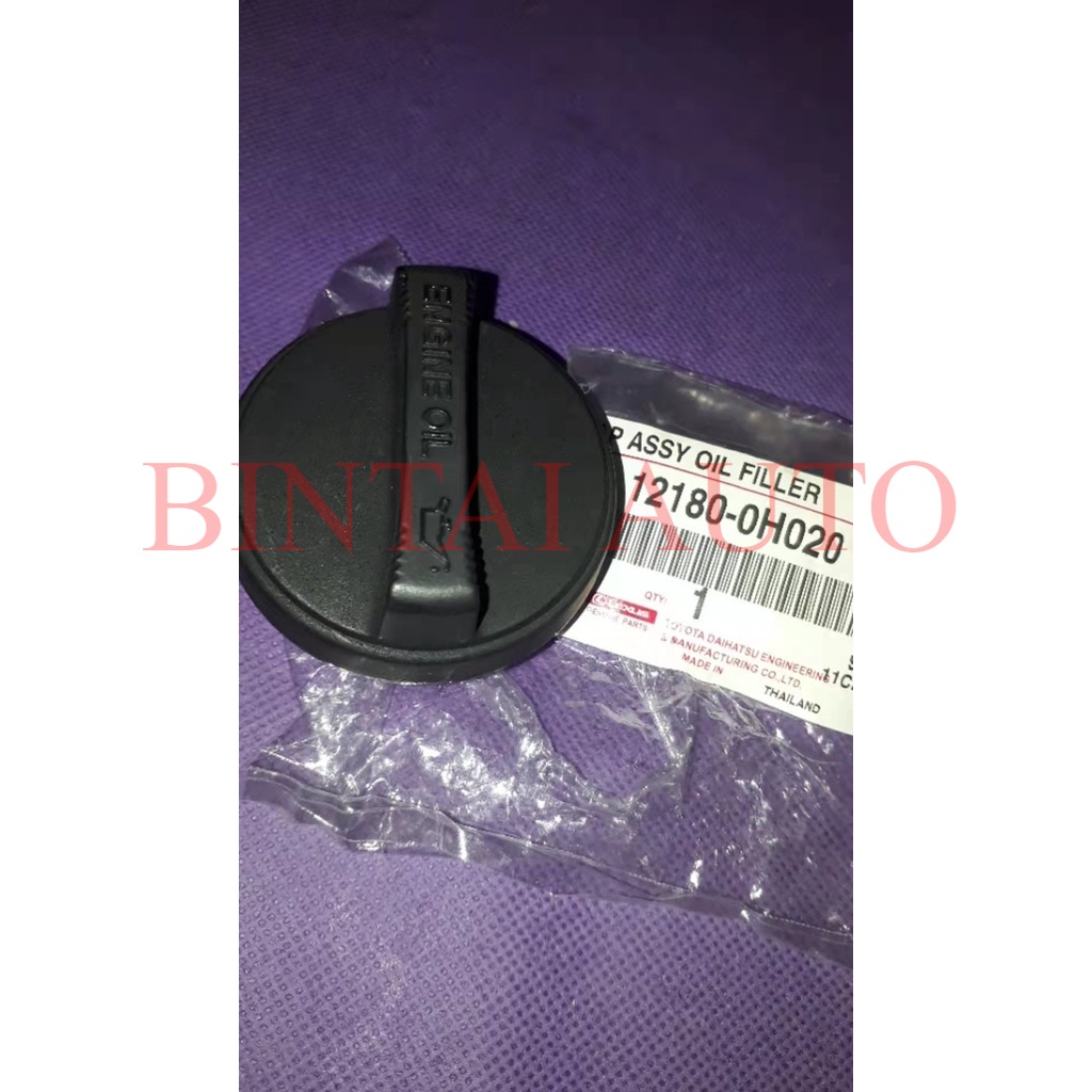 *ORIGINAL TOYOTA NCP42 VIOS 03-06 ENGINE OIL CAP ALTIS, CAMRY, HILUX ...