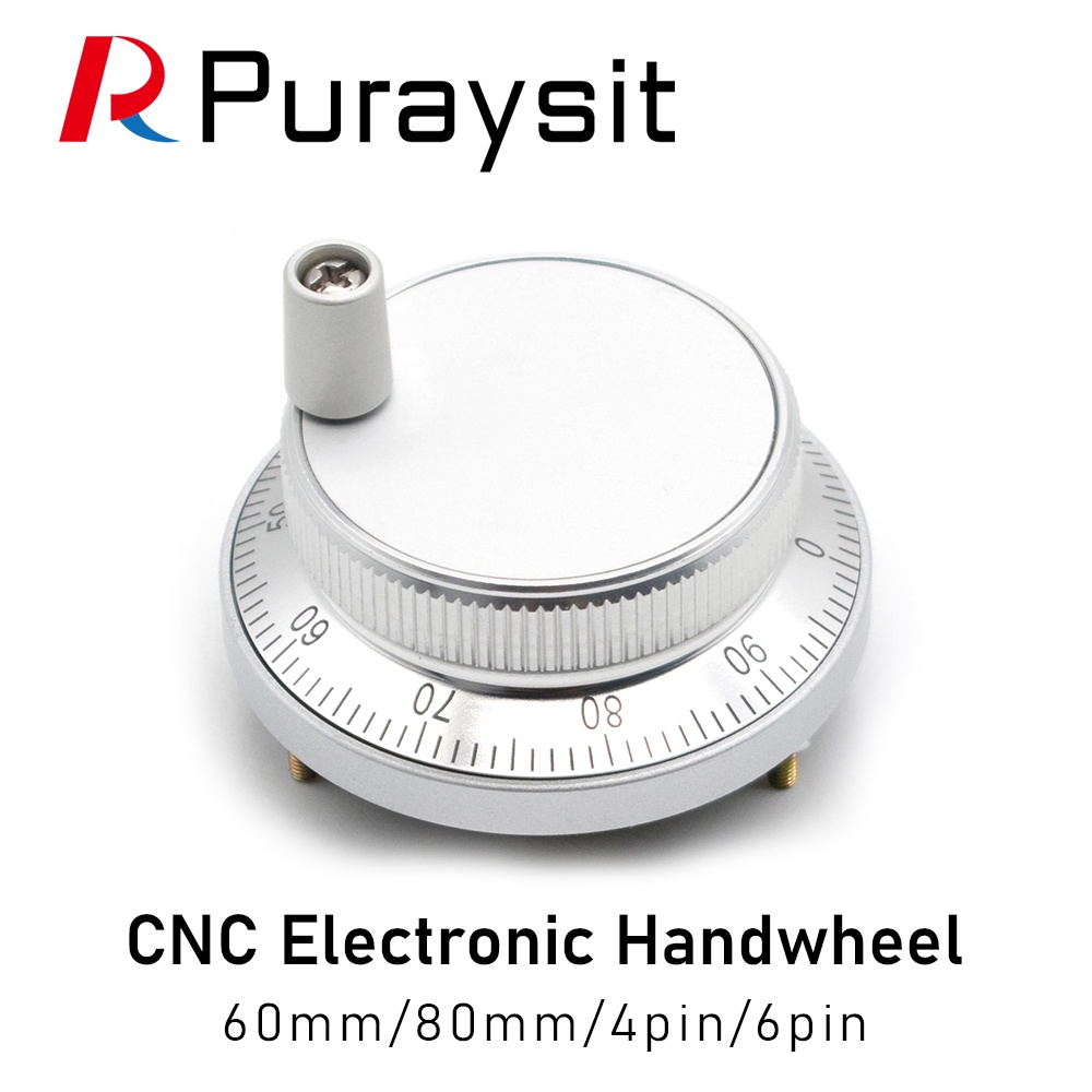 SZ Puraysit CNC Pulser Handwheel 5V 6Pin Pulse 100 Manual Pulse ...