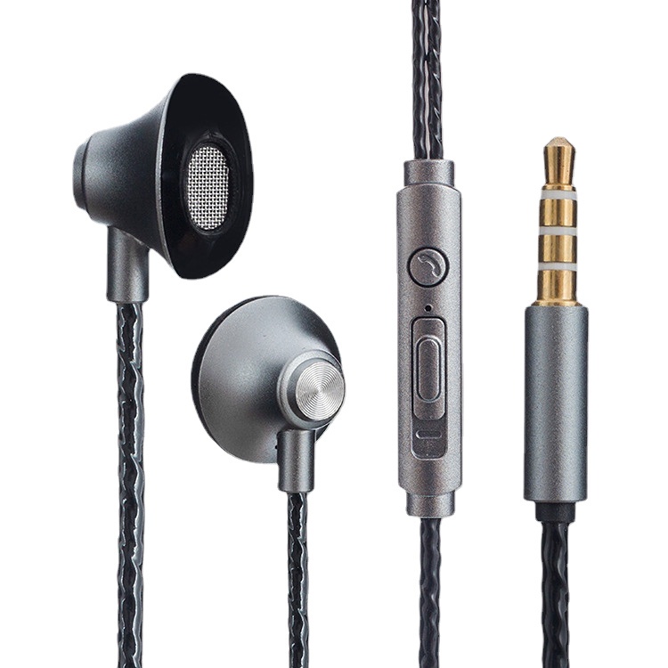 In-ear wired headphones metal headphones in-ear bass heavy general ...