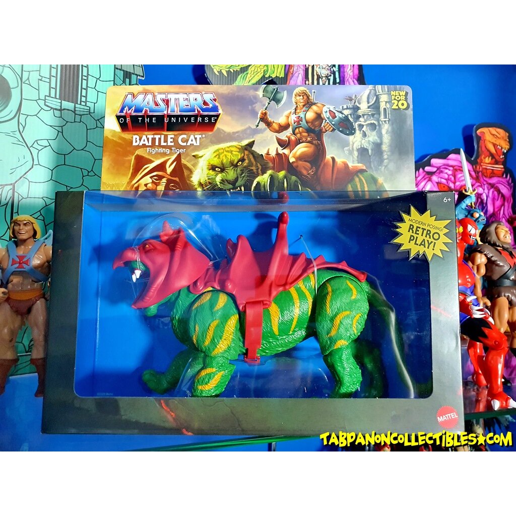 [2021.02] Mattel MOTU Origins Beasts Battle Cat Action Figure | Shopee ...