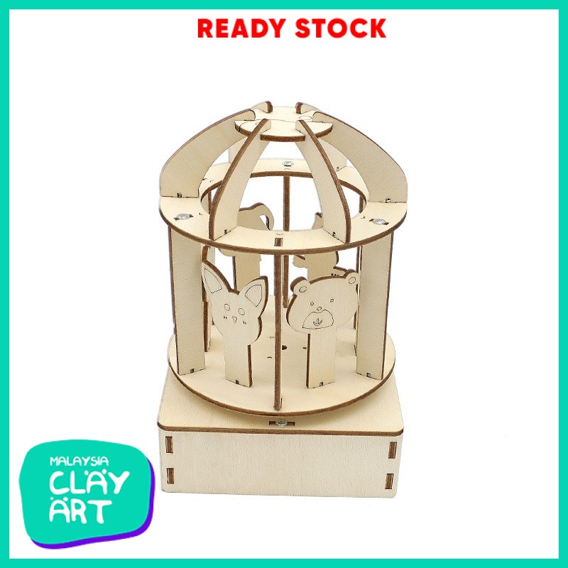 Music Carousel DIY Puzzle Pack STEM Toy | Science Education Set with ...