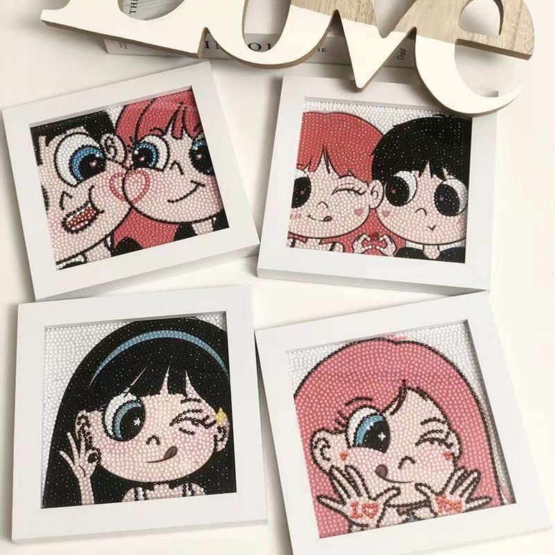 Children s Handmade DIY Brick Stickers DIY 