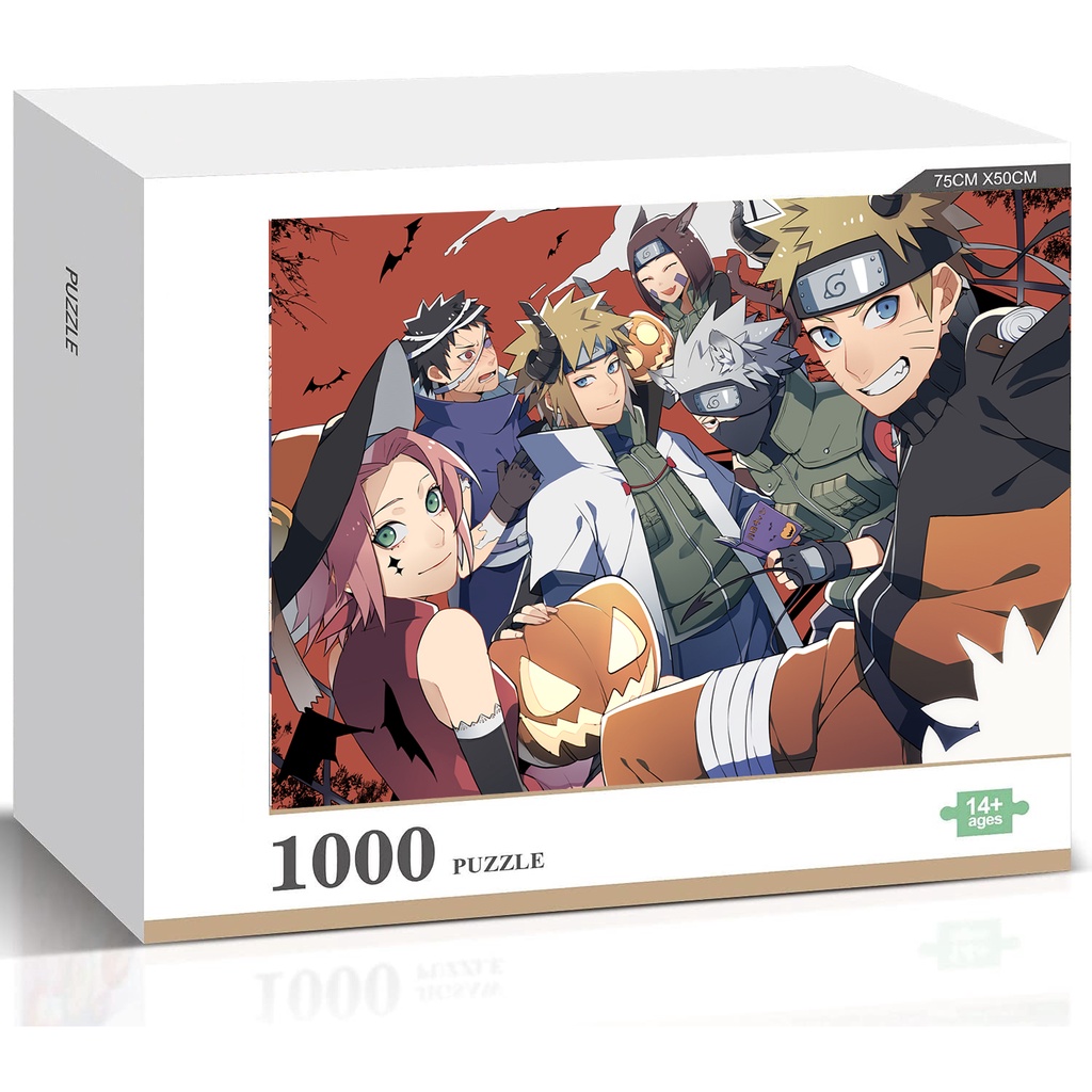 Uchiha Sasuke Naruto Anime High Quality Jigsaw Puzzles Puzzles Kids ...