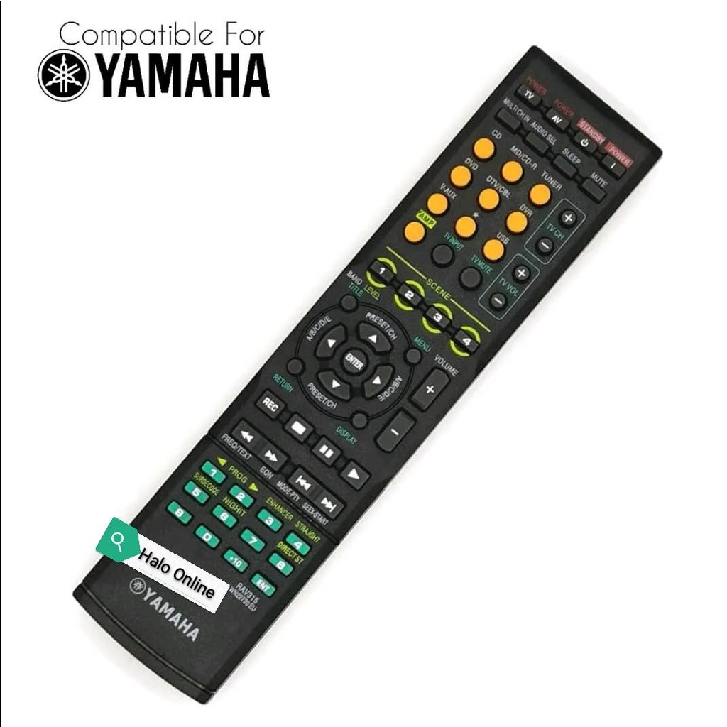 Yamaha AV Receiver Remote Control RAV315 Compatible With RXV663 V757 RX ...