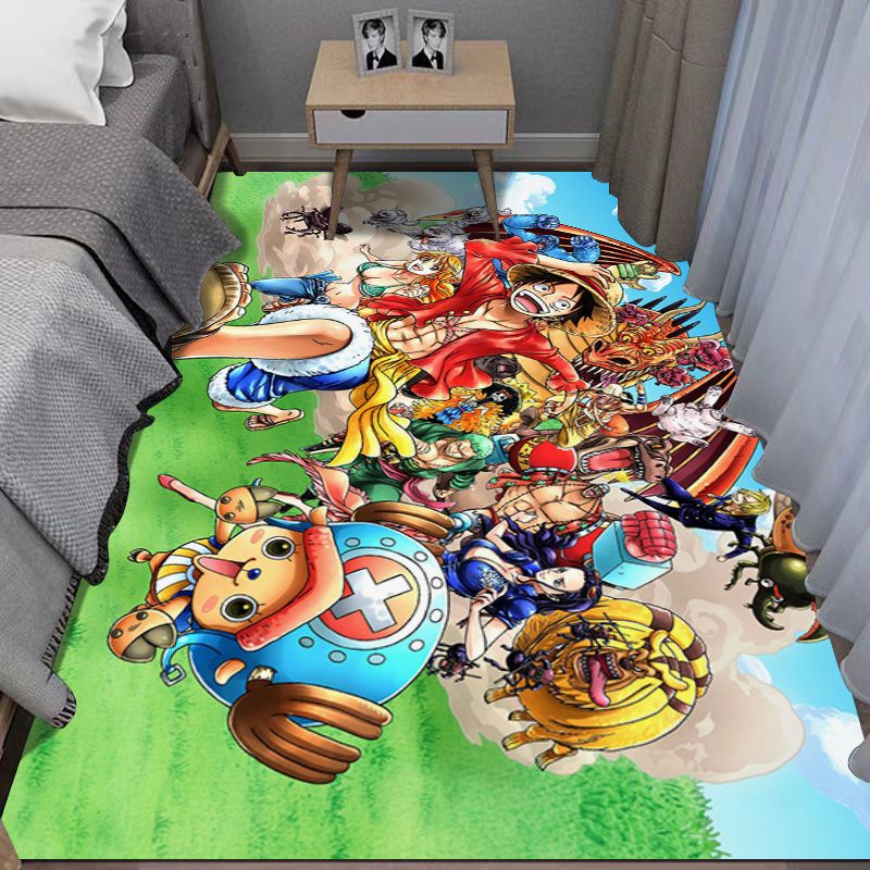 One Piece Bedroom Girl Dirt-Resistant Bedside Room Carpet Living Room ...