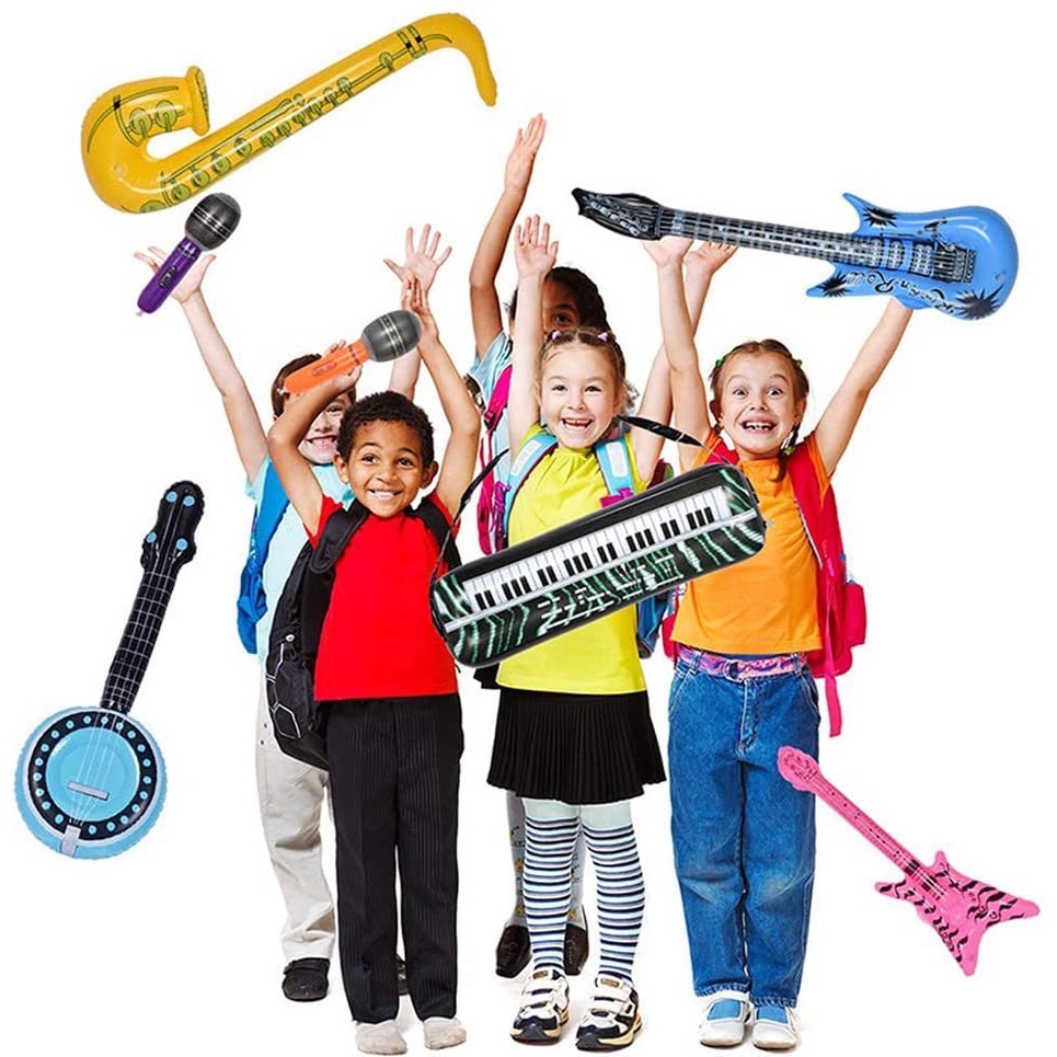Inflatable Musical Instrument Balloon Party Toy Entertainment ...